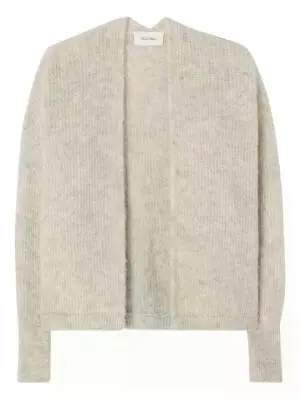 American Vintage Long-sleeve Ribbed Knit Cardigan