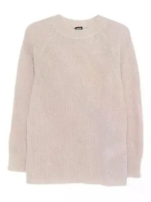 Marella Doccia Long-sleeve Sweater - Neutrals