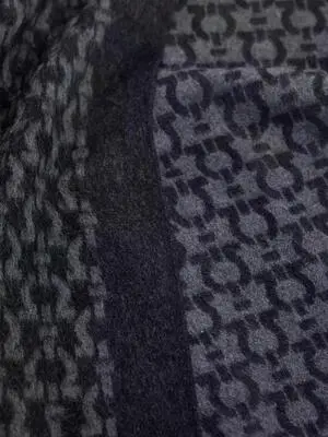 FERRAGAMO Gancini-print Silk Scarf