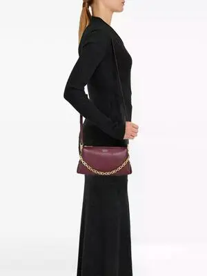 FERRAGAMO Embossed Logo Chain Mini Bag
