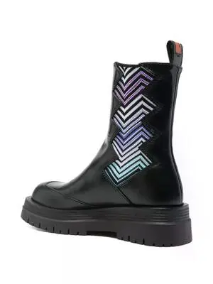 Missoni Zigzag Chelsea Boots
