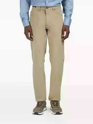 Paul & Shark Five-pocket Stretch Cotton Trousers - Neutrals
