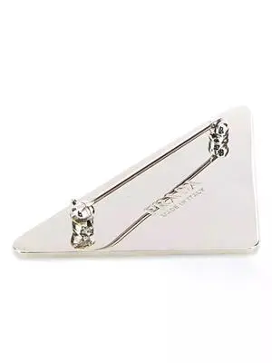 Prada Floral Triangle Brooch