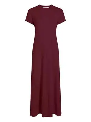 Proenza Schouler White Label Noelle Short Sleeve Dress - Red