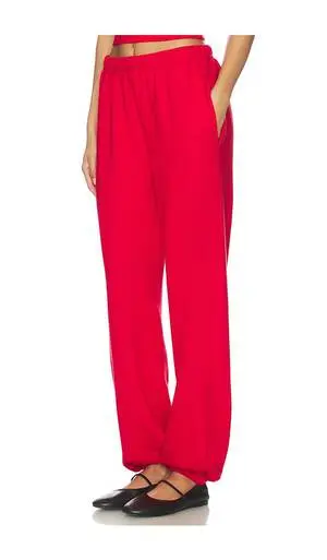 Eterne Boyfriend Pocket Sweatpant - Red