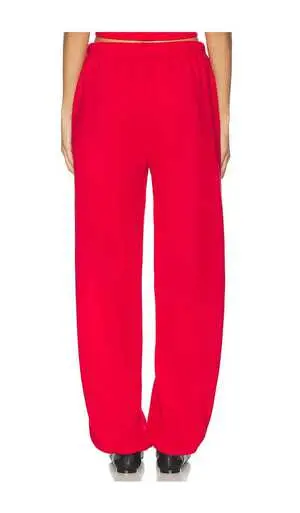 Eterne Boyfriend Pocket Sweatpant - Red