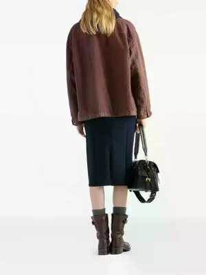 Prada Quilted Jacket With Zip Fastening