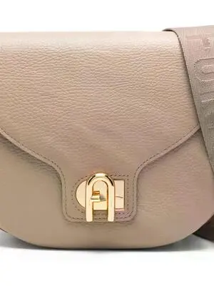 Furla Lotus Grained-texture Shoulder Bag