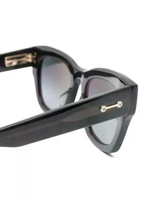 AKONI Nebula Geometric-frame Sunglasses