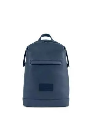 Paul & Shark Tumbled Leather Backpack - Blue