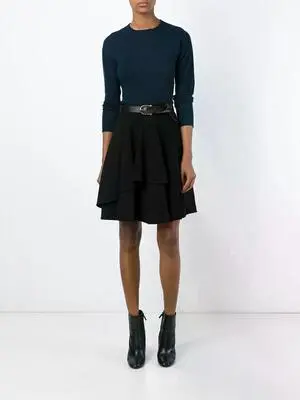 P.a.r.o.s.h Navy Wool-cashmere Blend Sweater
