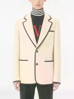 Valentino Garavani Single-breasted Blazer - Neutrals