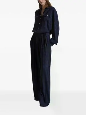 Alberta Ferretti Silk Shirt With All-over Pattern