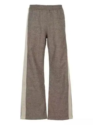 Fiorucci Side Stripe Trousers - Brown