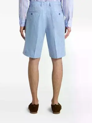 Etro Striped Jacquard Shorts