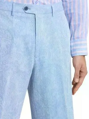 Etro Striped Jacquard Shorts