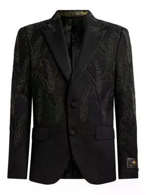 Etro Paisley Embroidery Jacquard Jacket