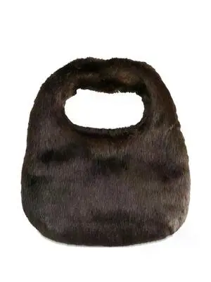 AMOMENTO Fluffy Mini Tote Bag
