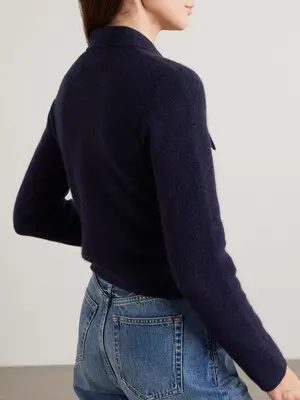 JAMES PERSE Cropped Stretch-knit Jacket