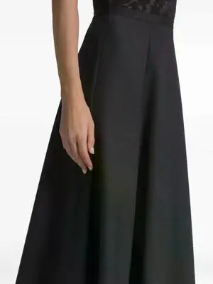 Alberta Ferretti Flared Midi Skirt