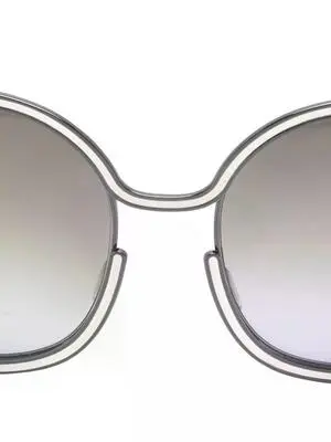 CHRISTIAN ROTH Oval Frame Sunglasses