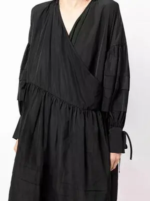 Cecilie Bahnsen Wide Wrap Dress