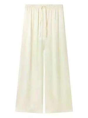 Stella McCartney Drawstring Wide Leg Trousers - Neutrals