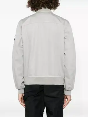 Stone Island Logo Patch Bomber Jacket