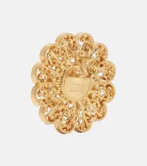Chloé Feather Embellished Earrings