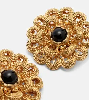 Chloé Feather Embellished Earrings