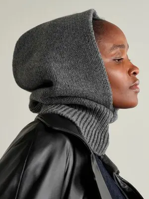 Daughter Hand-knitted Geelong Wool Hood