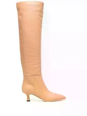 3JUIN Pointed-toe Knee-high Boots