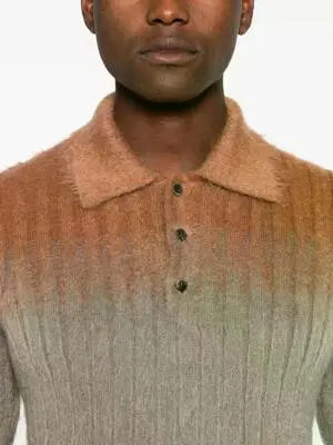 Fendi Gradient-effect Polo Shirt