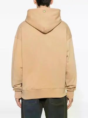 BARROW Logo Detail Long Sleeve Hoodie