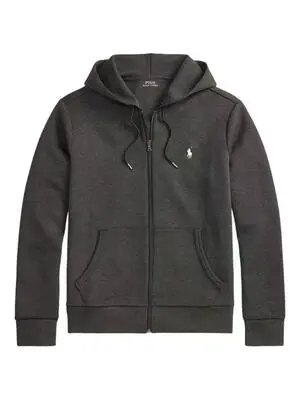 Polo Ralph Lauren Hooded Zip Sweater - Grey