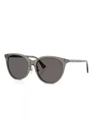 Burberry Burberry Eyewear Round-Frame Sunglasses Grey