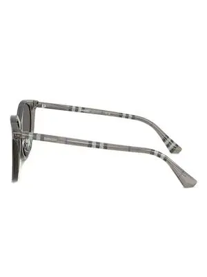 Burberry Round-frame Sunglasses - Grey