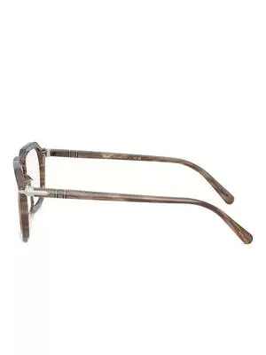 Persol Rectangle Frame Eyeglasses