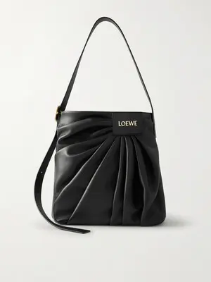 Loewe Featherlight Gathered Leather Tote