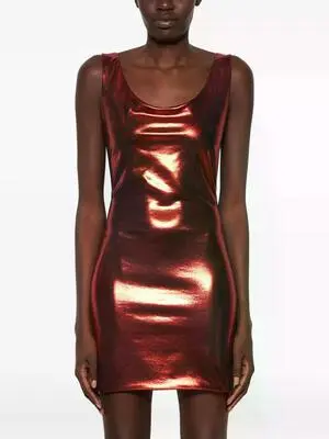 Alexandre Vauthier Scoop Neck Mini Dress