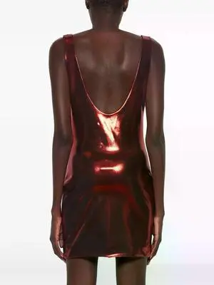 Alexandre Vauthier Scoop Neck Mini Dress