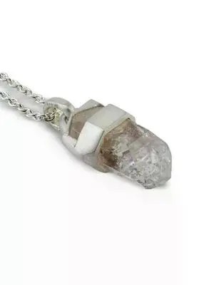 Parts Of Four Silver Tone Necklaces