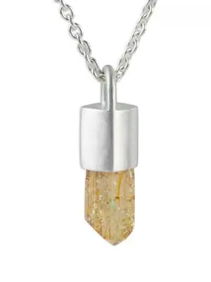 PARTS OF FOUR Sterling Imperial Topaz Pendant Necklace - Silver