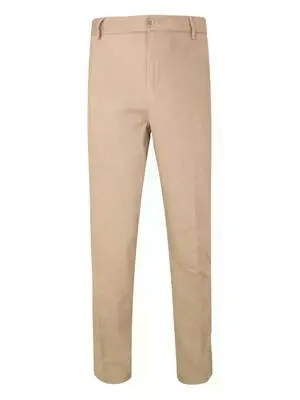 120% Lino Button Trousers - Neutrals