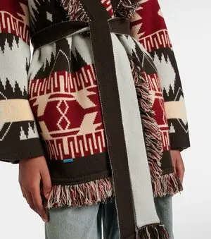 Alanui Icon Jacquard Cashmere Cardigan