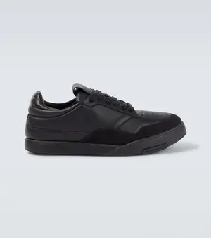 Givenchy Yard Court Leather Sneakers - Black
