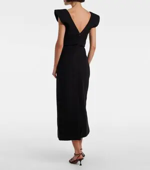 Proenza Schouler Mariam Scuba Midi Dress