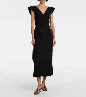 Proenza Schouler Mariam Scuba Midi Dress