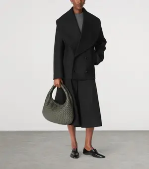 Bottega Veneta Intrecciato Leather Veneta Shoulder Bag - Green