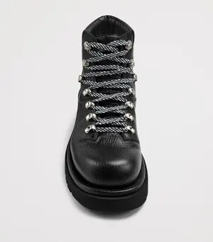 Bottega Veneta Leather Lace-up Boots
